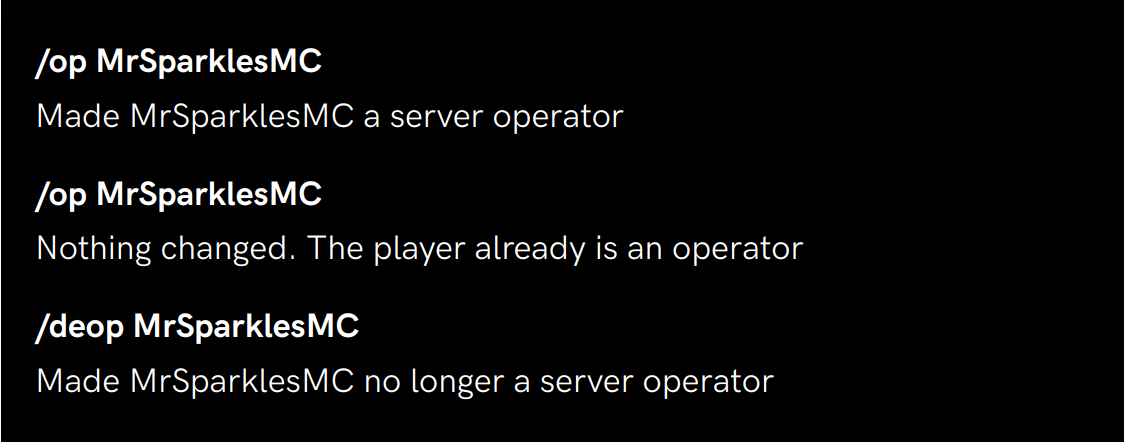 How to add a Server Operator in Minecraft | Minehost.io